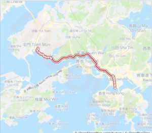 New Territories Bus Route / Line No: 252B - Runs from Handsome Court to ...