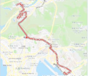 New Territories Bus Route / Line No: 80A - Runs from Mei Lam to Kwun ...