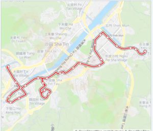 New Territories Bus Route / Line No: 82K - Runs from Mei Lam to Wong ...