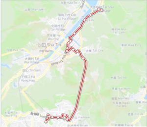 Kowloon Motor Bus Route / Line No: 13D - Runs from Island Harbourview ...