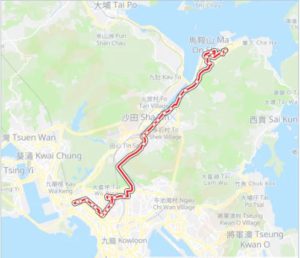 New Territories Bus Route / Line No: 86C - Runs from Lee On to Cheung ...