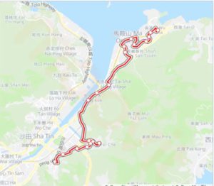 New Territories Bus Route / Line No: 89S - Runs from Shui Chuen O to Wu ...