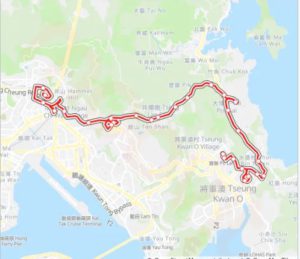 New Territories Bus Route / Line No: 91M - Runs from Diamond Hill ...
