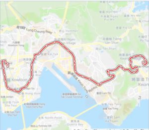 New Territories Bus Route / Line No: 93K - Runs from Po Lam to Mong Kok ...