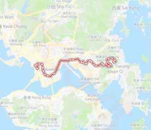 New Territories Bus Route / Line No: 93P - Runs from Po Lam to Mong Kok ...