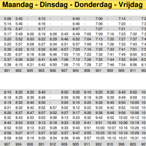 Brussels Intercommunal Transport Company (STIB)/(MIVB): Line / Bus No ...
