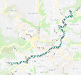 Egged Bus Route 65: Har Nof Terminal/Eagle Wings to Air Force/Jerusalem ...