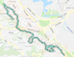 Egged Bus Route 76: Haifa to Nesher and Viceversa in Jerusalem Schedule ...