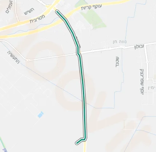 Super Bus Route No.5 in Valleys, Afula from Afula to Afula Schedule ...