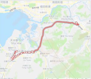 New Territories Bus Route / Line No: 276P - Runs from Tin Shui Wai ...