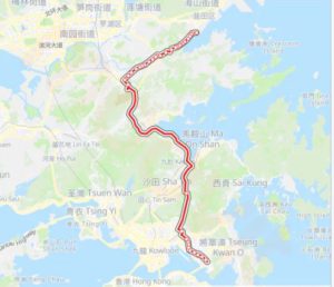 New Territories Bus Route / Line No: 277A - Runs from Sha Tau Kok to ...