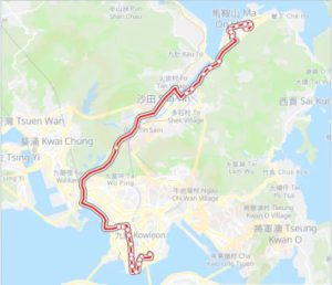 New Territories Bus Route / Line No: 287D - Runs from Hung Hom station ...