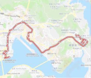 New Territories Bus Route / Line No: 297 - Runs from Po Lam to Hung Hom ...