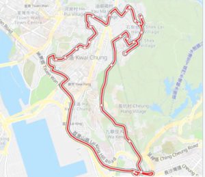 New Territories Bus Route / Line No: N237 Mei Foo to Kwai Shing ...