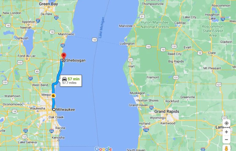 US Mega Bus Route No: I490 Runs from Milwaukee to Sheboygan Timetables ...