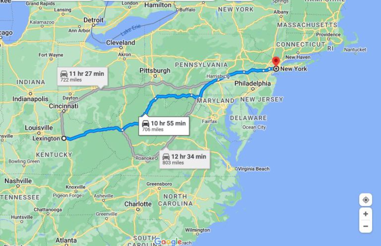 US Mega Bus Route No: VB1 Runs from Lexington to New York Timetables ...