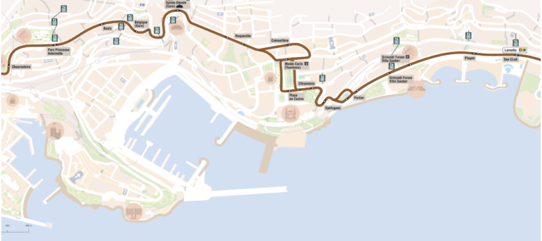 Autobus de Monaco Bus Line 5: From Hopital to Larvotto Timetables ...