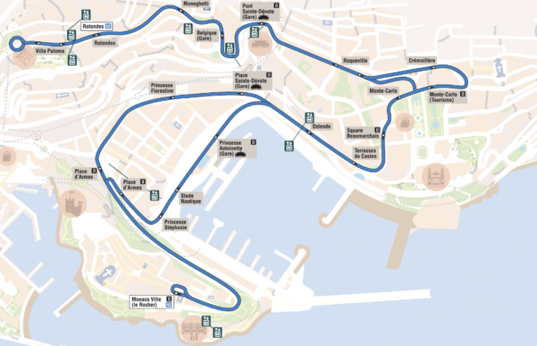 Autobus de Monaco Bus Line N2: From Monaco-Ville - Rotondes (J.Exotique ...