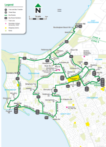 Transperth Bus Route 550 From Rockingham Stn - Rockingham Beach ...