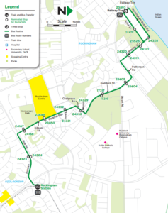 Transperth Bus Route 555 From Rockingham City to Transit System ...