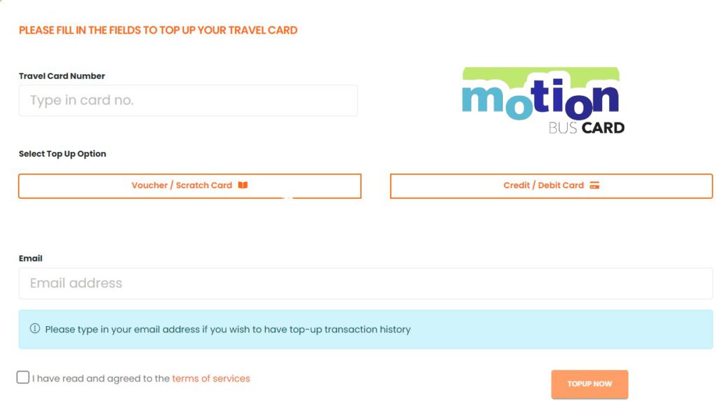Motion Bus Card, Cyprus: How to buy, Recharge the card, Check the ...