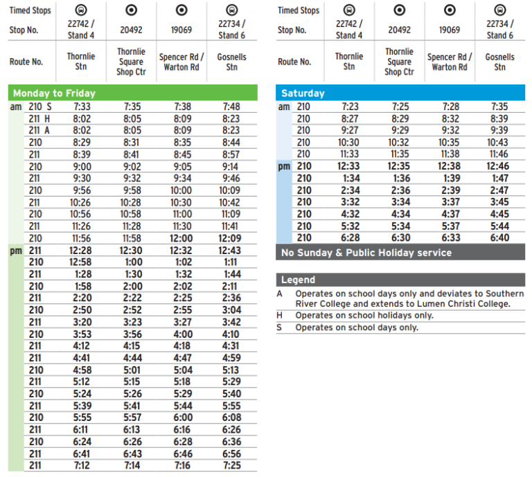 Transperth Bus Route 211 From Gosnells Stn - Thornlie Stn Australia ...