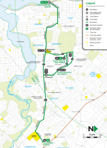Transperth Bus Route 101 From Canning Bridge Stn - Curtin Central Bus ...