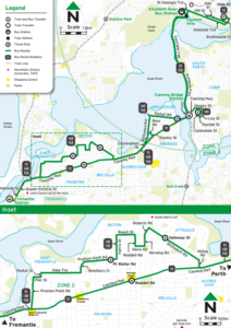Transperth Bus Route 158 From Fremantle Stn - Perth Timetables, Route ...