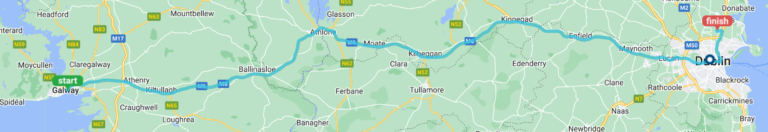 Ireland Citylink Bus Route No: 761 From Galway to Dublin City & Airport ...