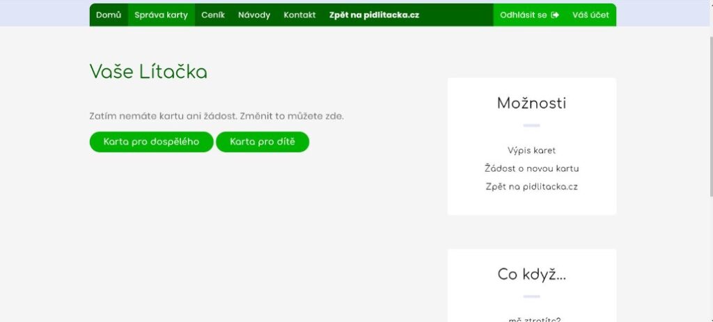 Lítačka Card, Prague: How to buy, Recharge the card, Check the balance ...